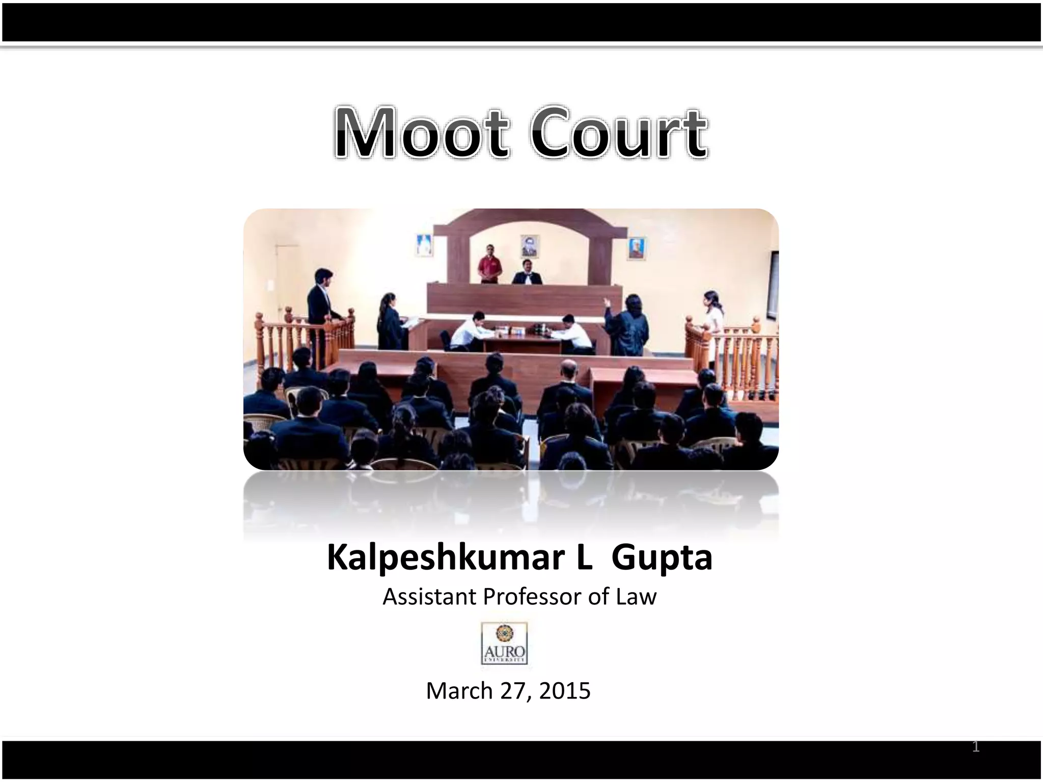 Moot Court | PPTX