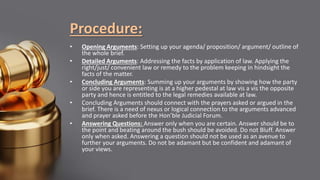 Moot court | PPTX