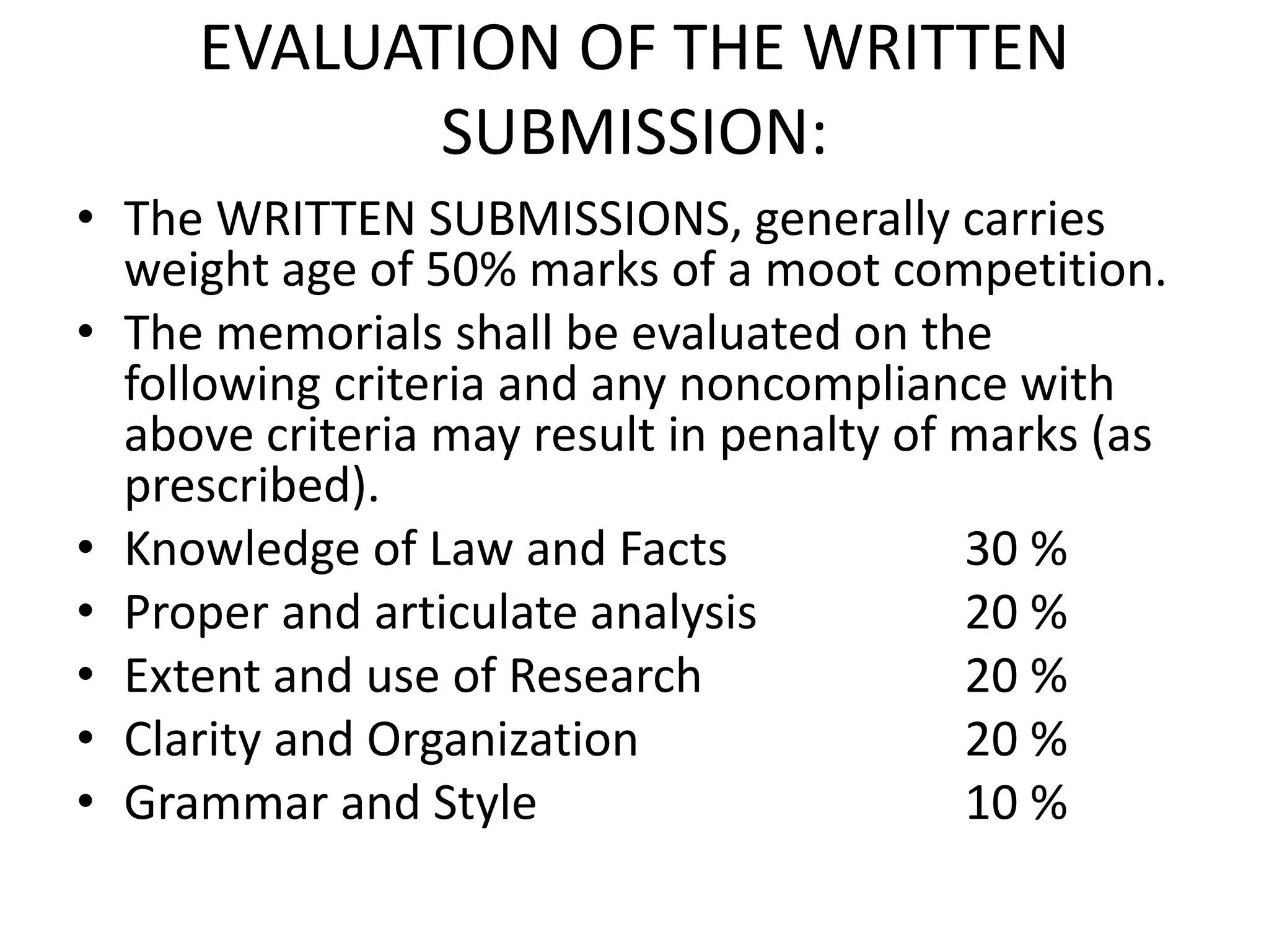 Moot Courts: Practice and Procedure | PPTX
