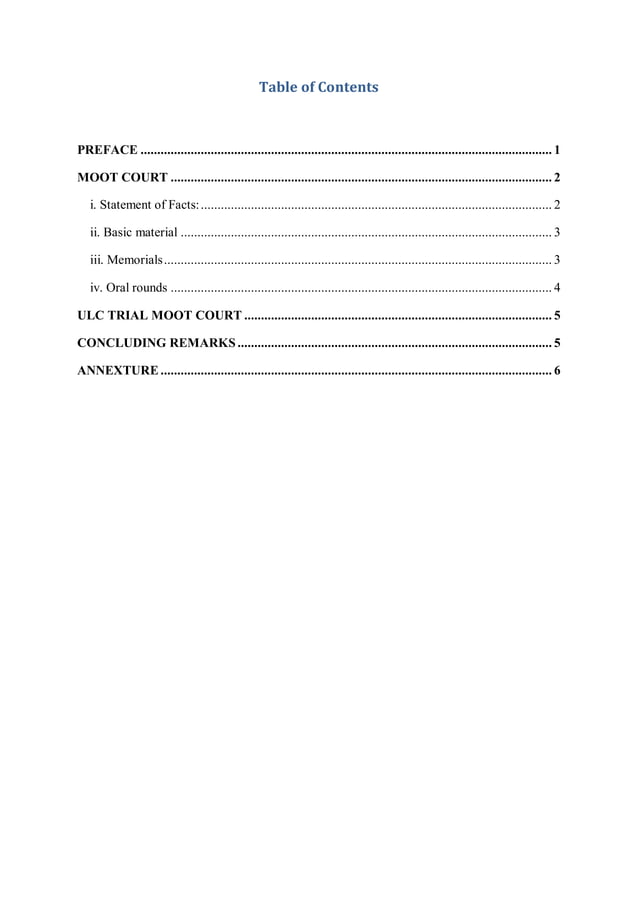 Introduction to Moot Court | PDF