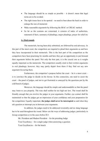 Introduction to Moot Court | PDF