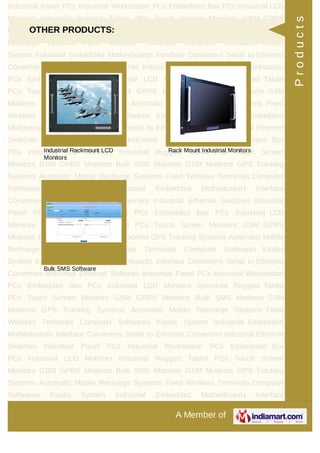 Mootek Technologies, Chennai, Industrial Panel PCs | PDF