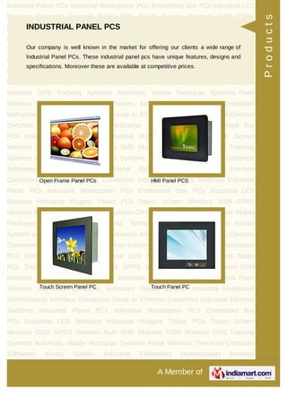 Mootek Technologies, Chennai, Industrial Panel PCs | PDF