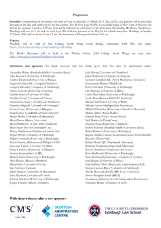 8th Edinburgh University Pre Vis Moot | PDF