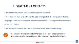 Mooting essentials and tips | PPTX