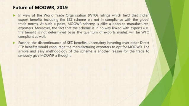 MOOWR SCHEME, 2019.pptx | Logistics | Business