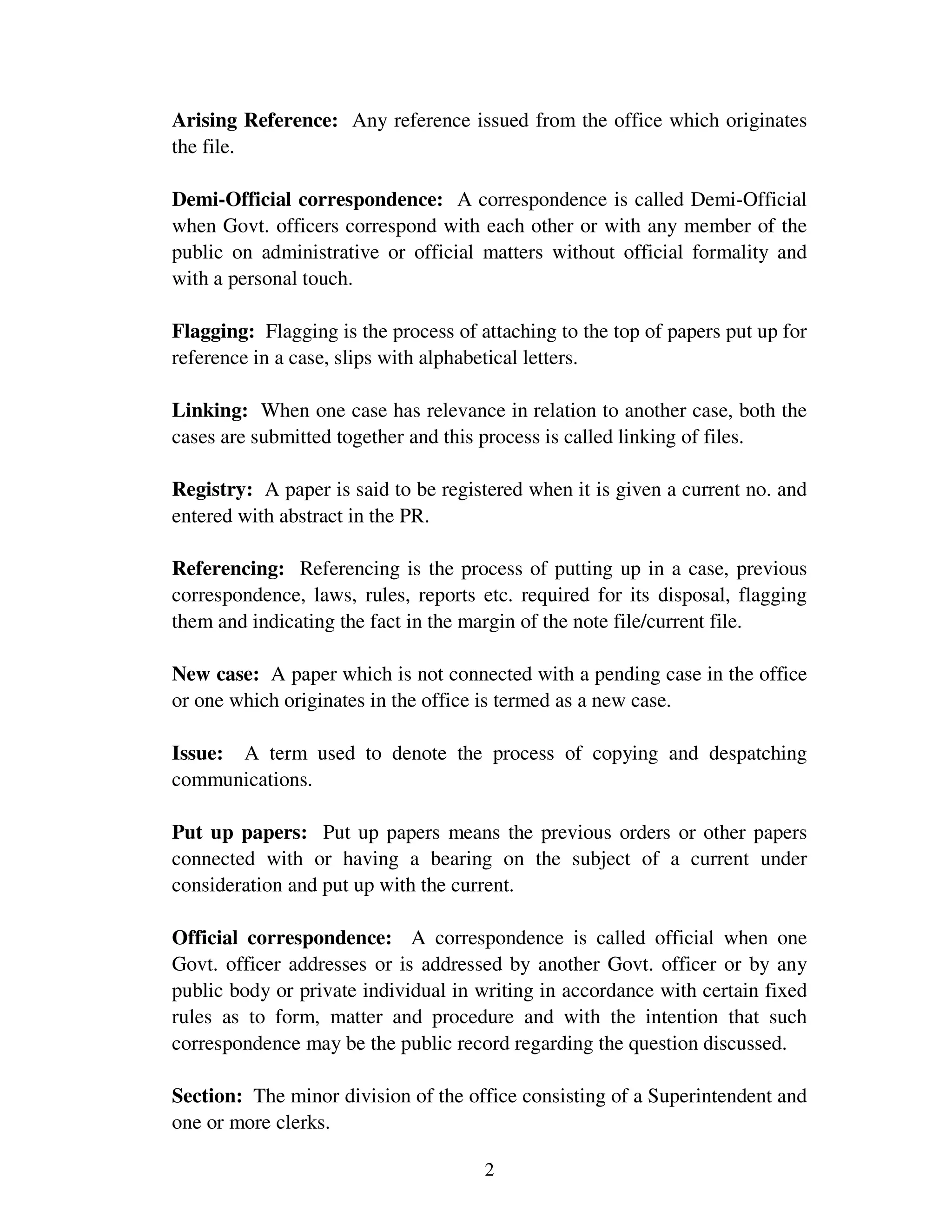 Manuai Of Office Procedures. | PDF
