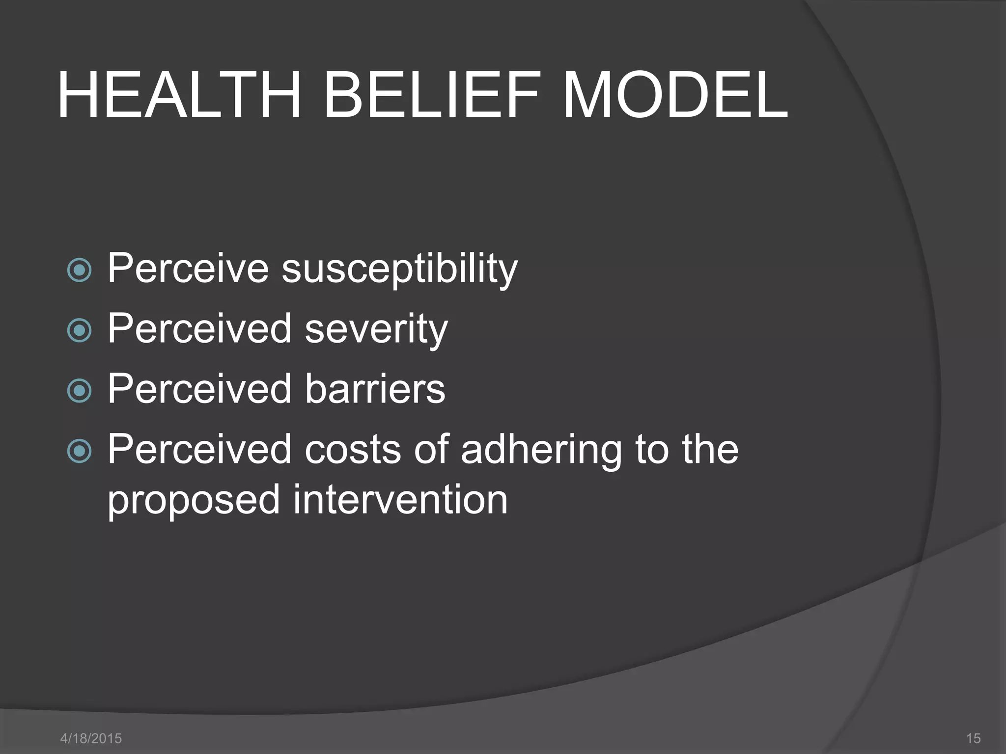 MODELS OF PREVENTION | PPTX