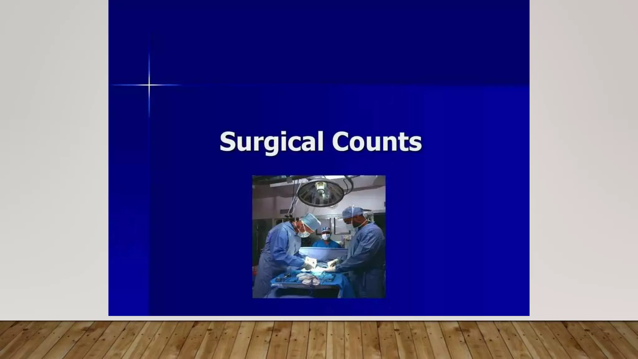 Mop and instrument count in ot | PPTX
