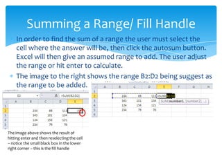 Mop excel proj 1 power point | PPTX