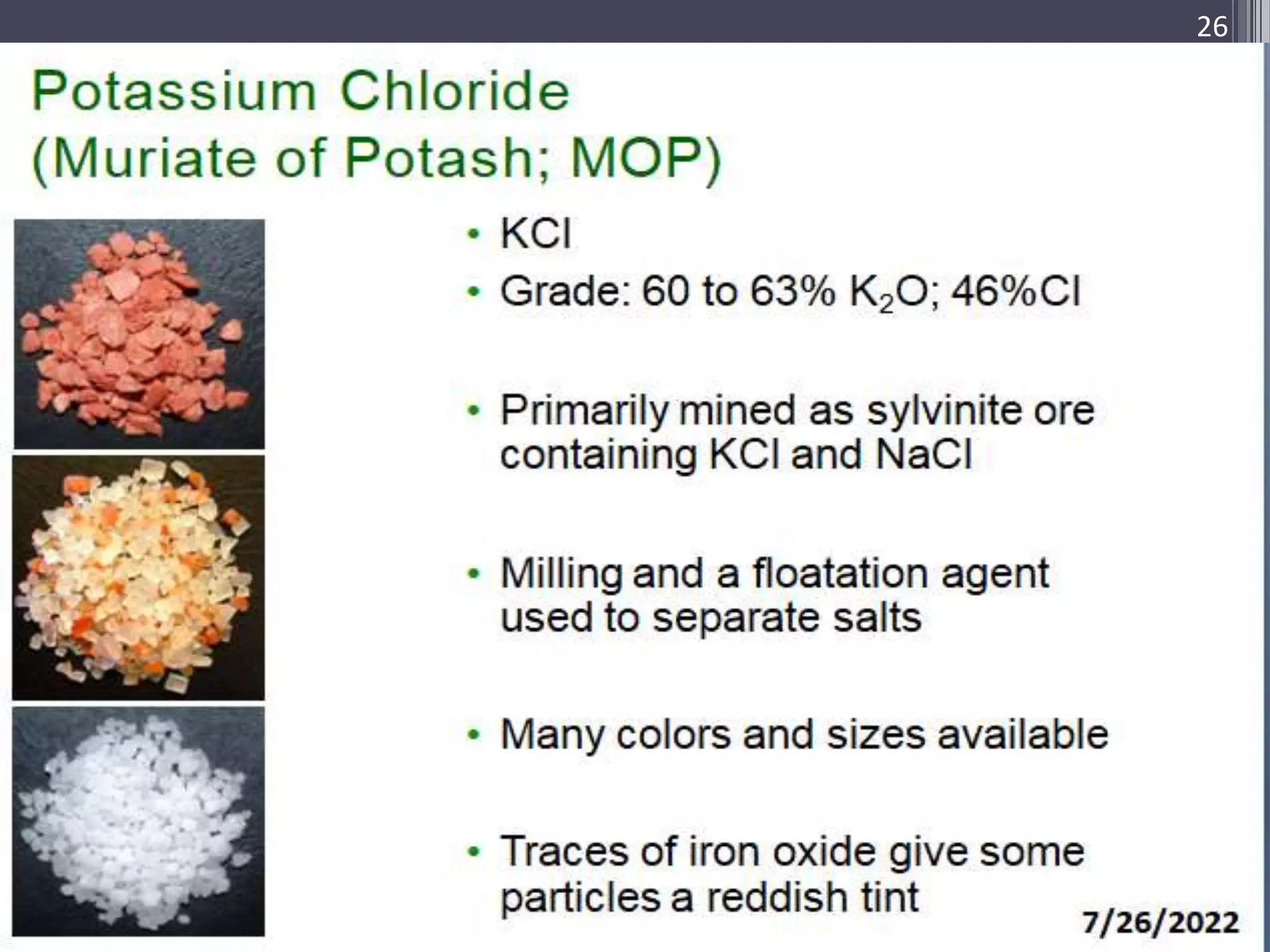 MOP Fertilizer Manufacturing and Technology.pptx