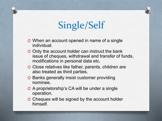 MOP (Individual).pptx | Consumer Banking | Personal Finance