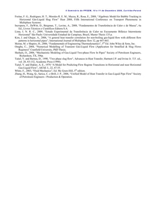 Simulacion de flujo bifasico intermitente con transferencia de calor | PDF