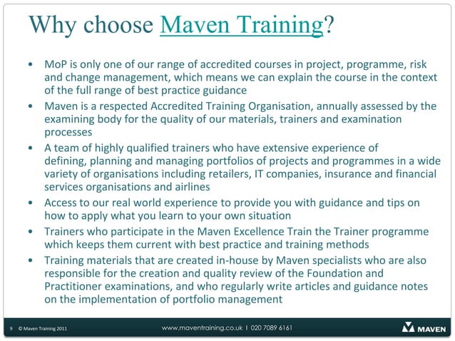 MoP Quick Guide | PPSX