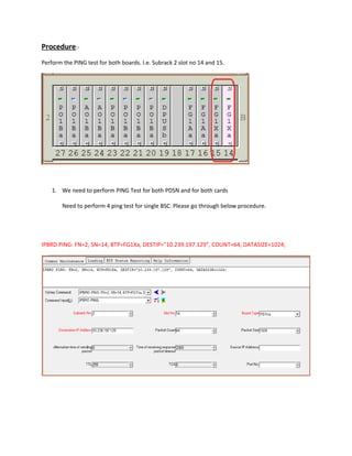 Mop to check cdma packet loss | PDF