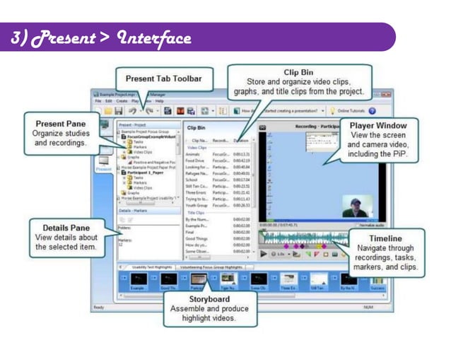 Techsmith Morae Manager Guide for Training | PPT