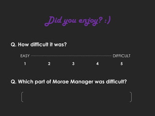 Techsmith Morae Manager Guide for Training | PDF
