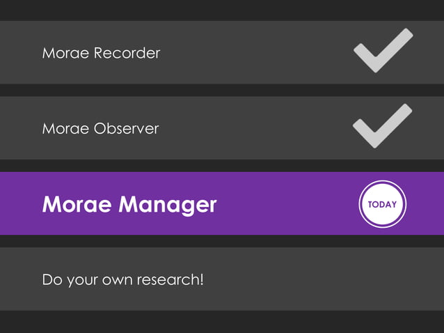 Techsmith Morae Manager Guide for Training | PPT