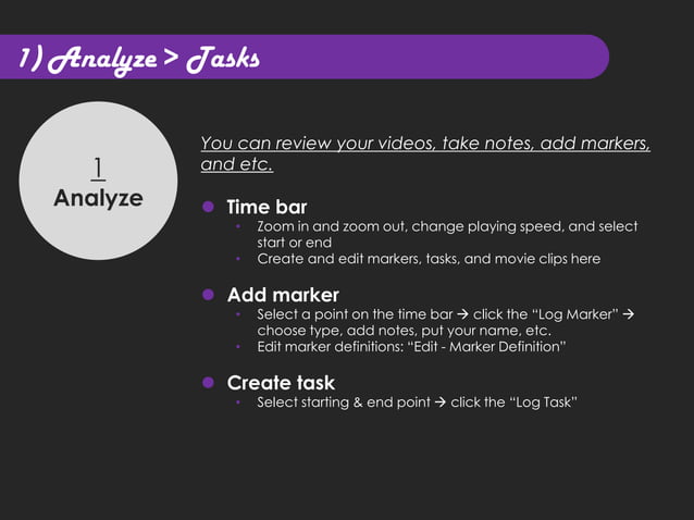 Techsmith Morae Manager Guide for Training | PPT
