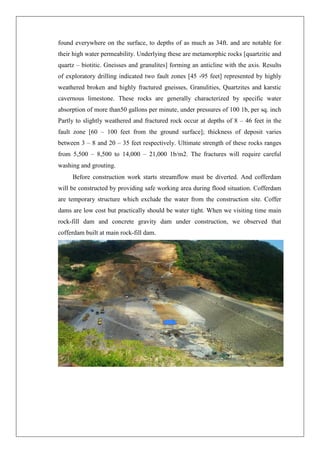 Field visit report of Moragahakanda reservoir project | PDF