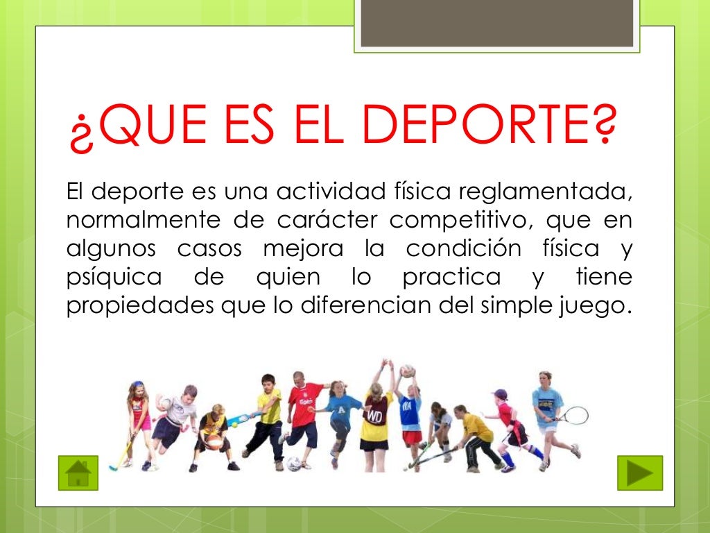 Ciencias del deporte