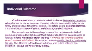 Moral and Non moral Standard: Concept and Perspective | PPTX