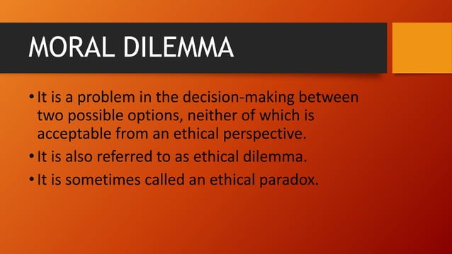 MORAL-DILEMMAS (1).pdfhsjanananjahshsjsj | PPT