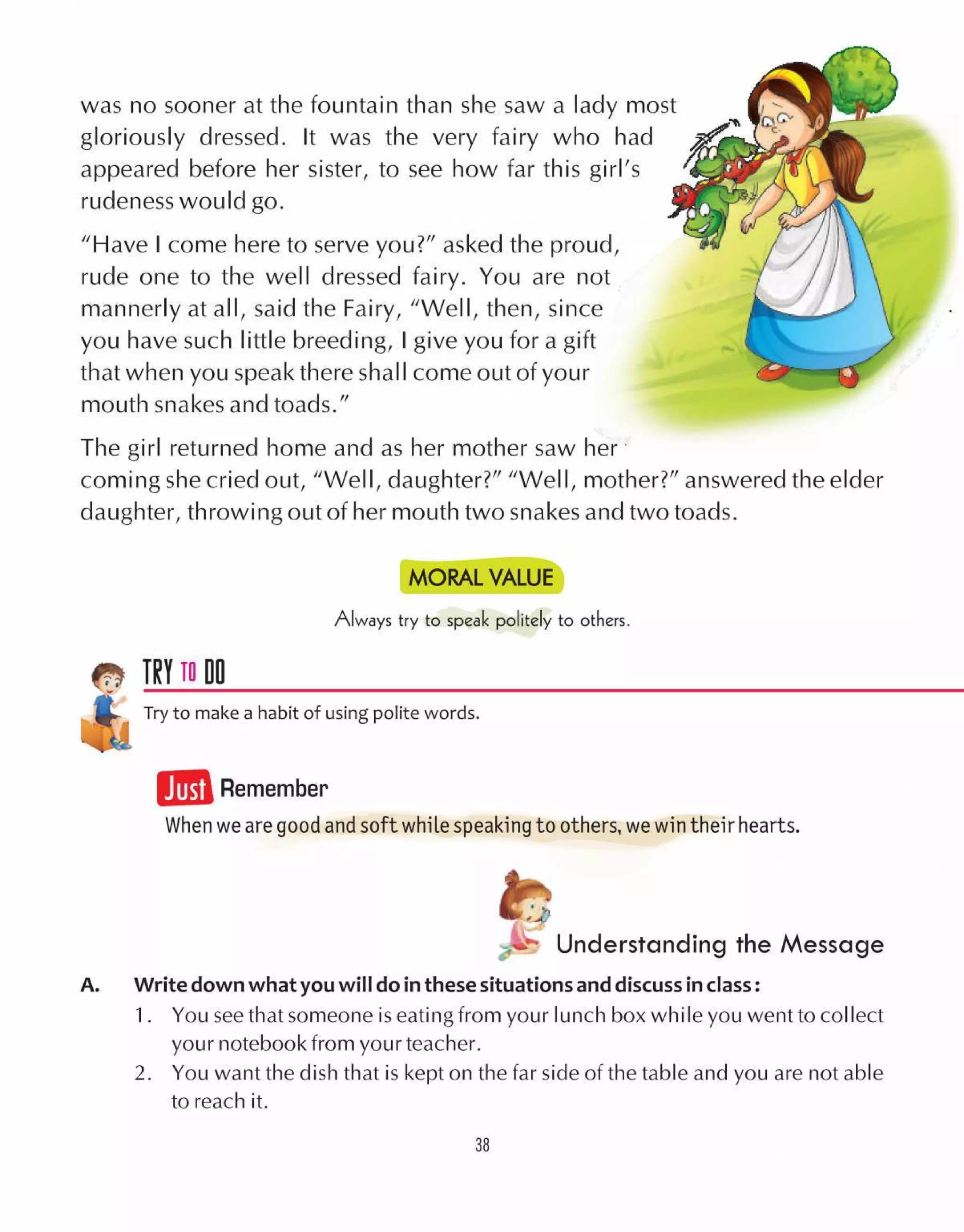Moral values-4 CLASS - FOURTH | PDF