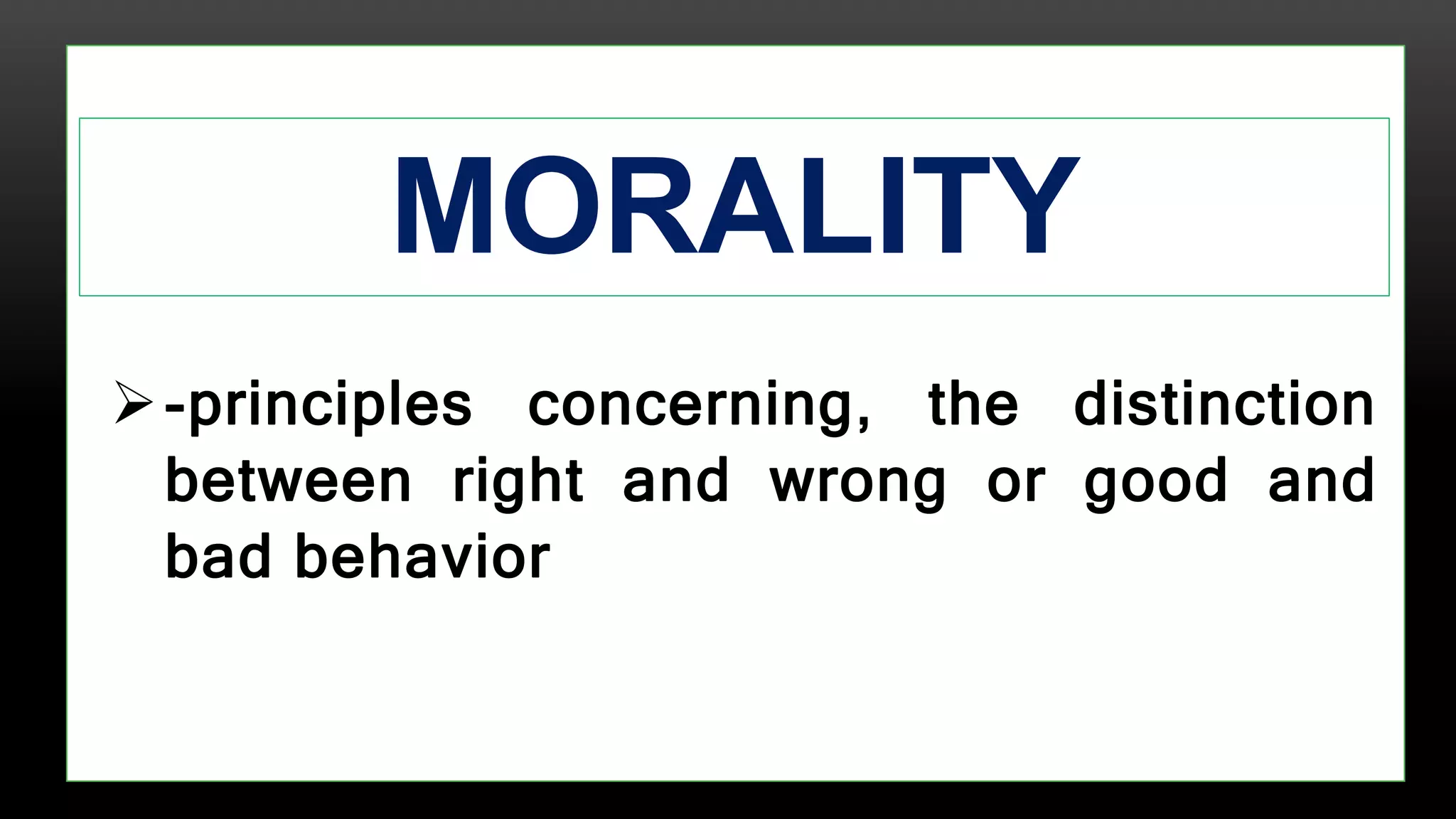 Moral agent & moral development | PPTX
