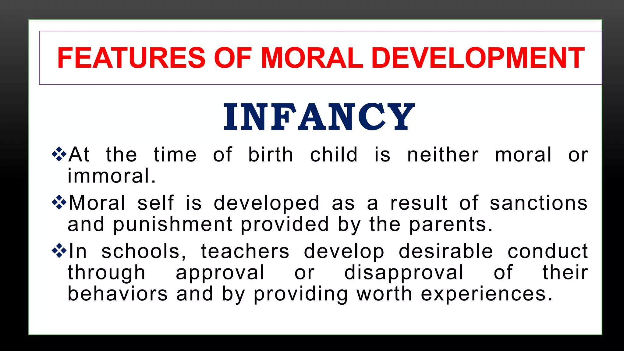 Moral agent & moral development | PPTX