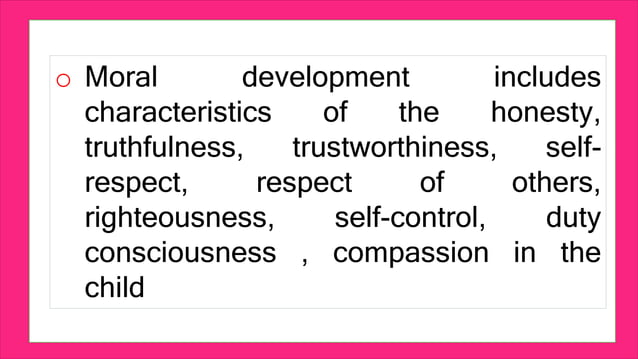 Moral agent & moral development | PPTX