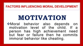Moral agent & moral development | PPTX