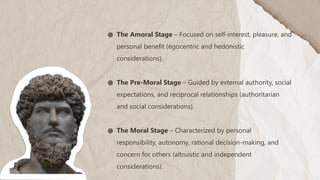 Moral Agent; Stages of moral development · SlidesMania.pptx