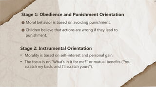 Moral Agent; Stages of moral development · SlidesMania.pptx