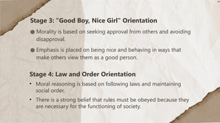 Moral Agent; Stages of moral development · SlidesMania.pptx