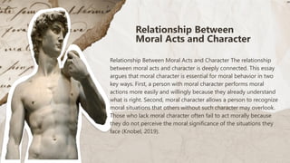 Moral Agent; Stages of moral development · SlidesMania.pptx