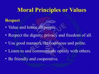 Moral and ethical values final | PPTX