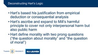 Moral and law - On Hart's Legal Enforcement of Morality | PDF