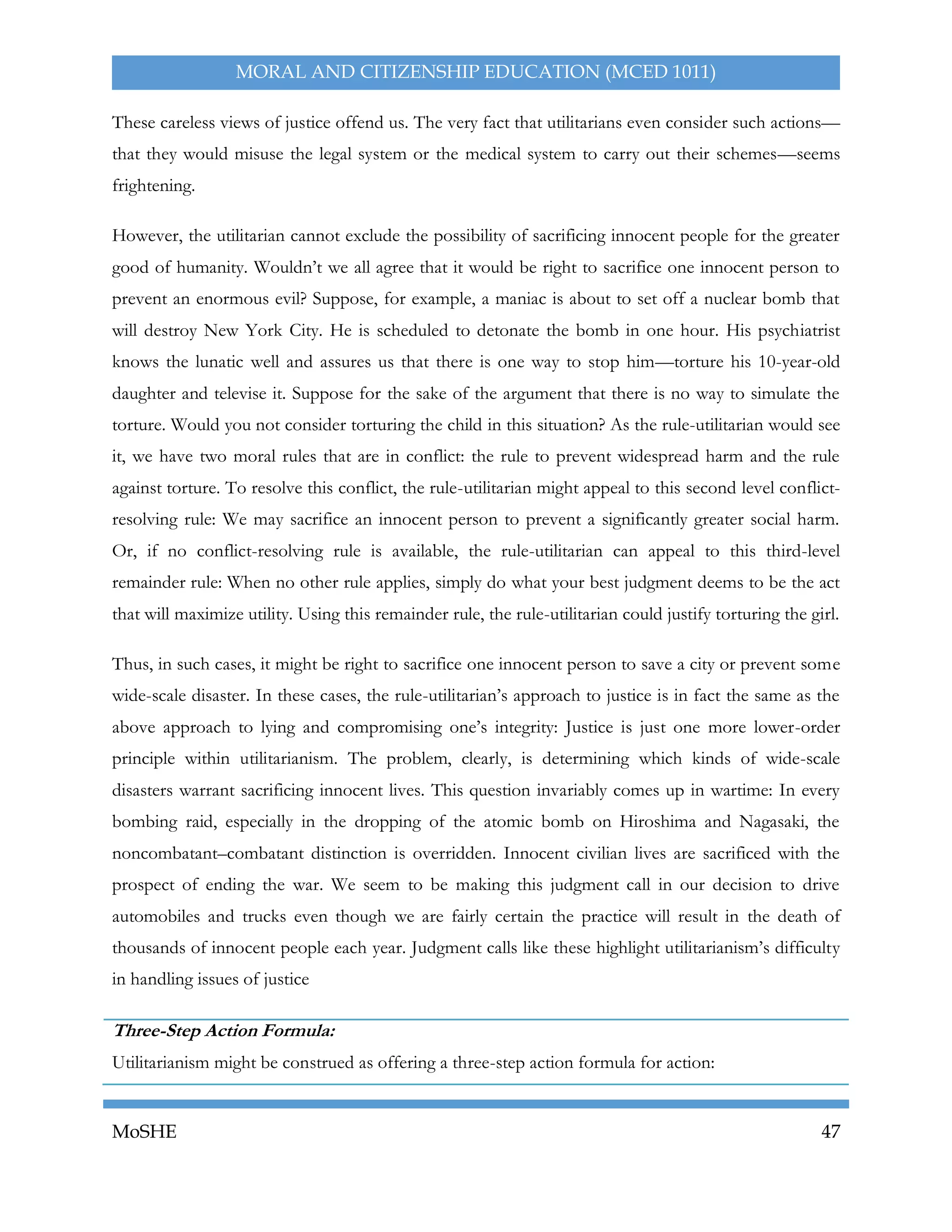 moral & civic education.pdf | Education