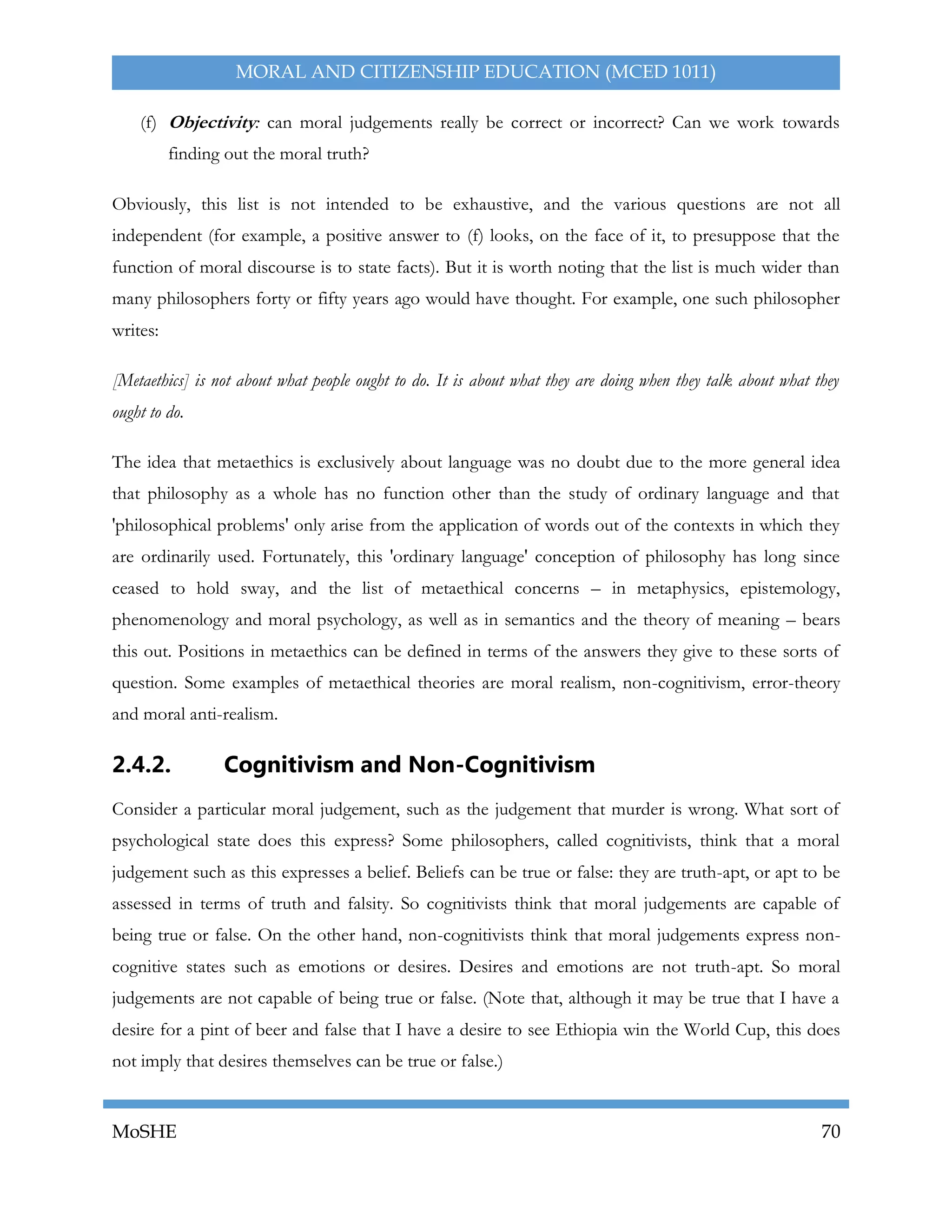 Moral And Civic Educationpdf 7341
