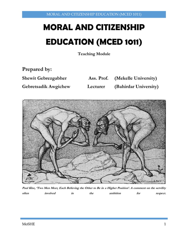 moral & civic education.pdf | Education