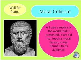 Moral Criticism and Dramatic Construction (C&C) | PPT
