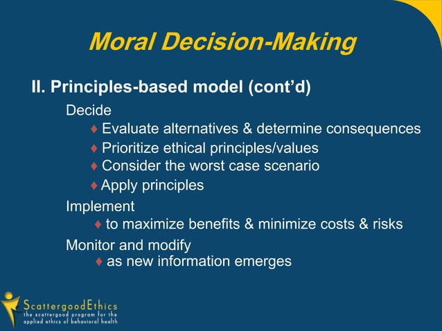 Moral decision making | PPT