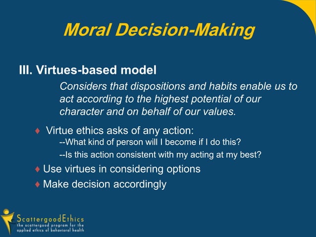Moral decision making | PPT