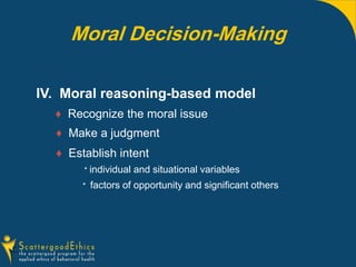 Moral decision making | PPT