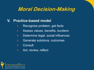 Moral decision making | PPT
