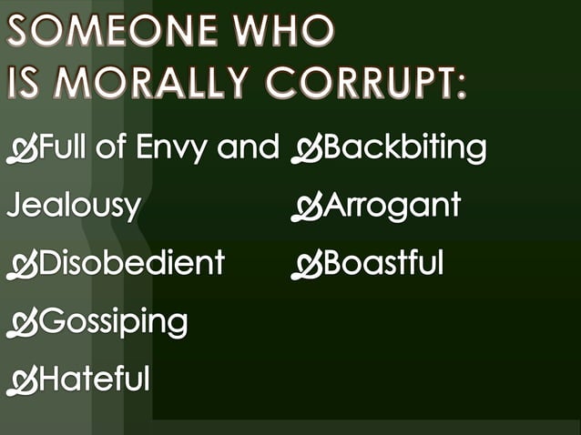 Moral degradation | PPT