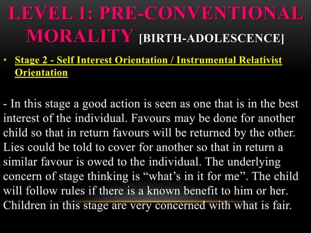 Moral Development | PPTX | Family and Relationships