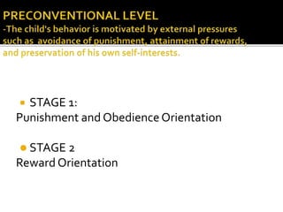 Moral development | PPTX
