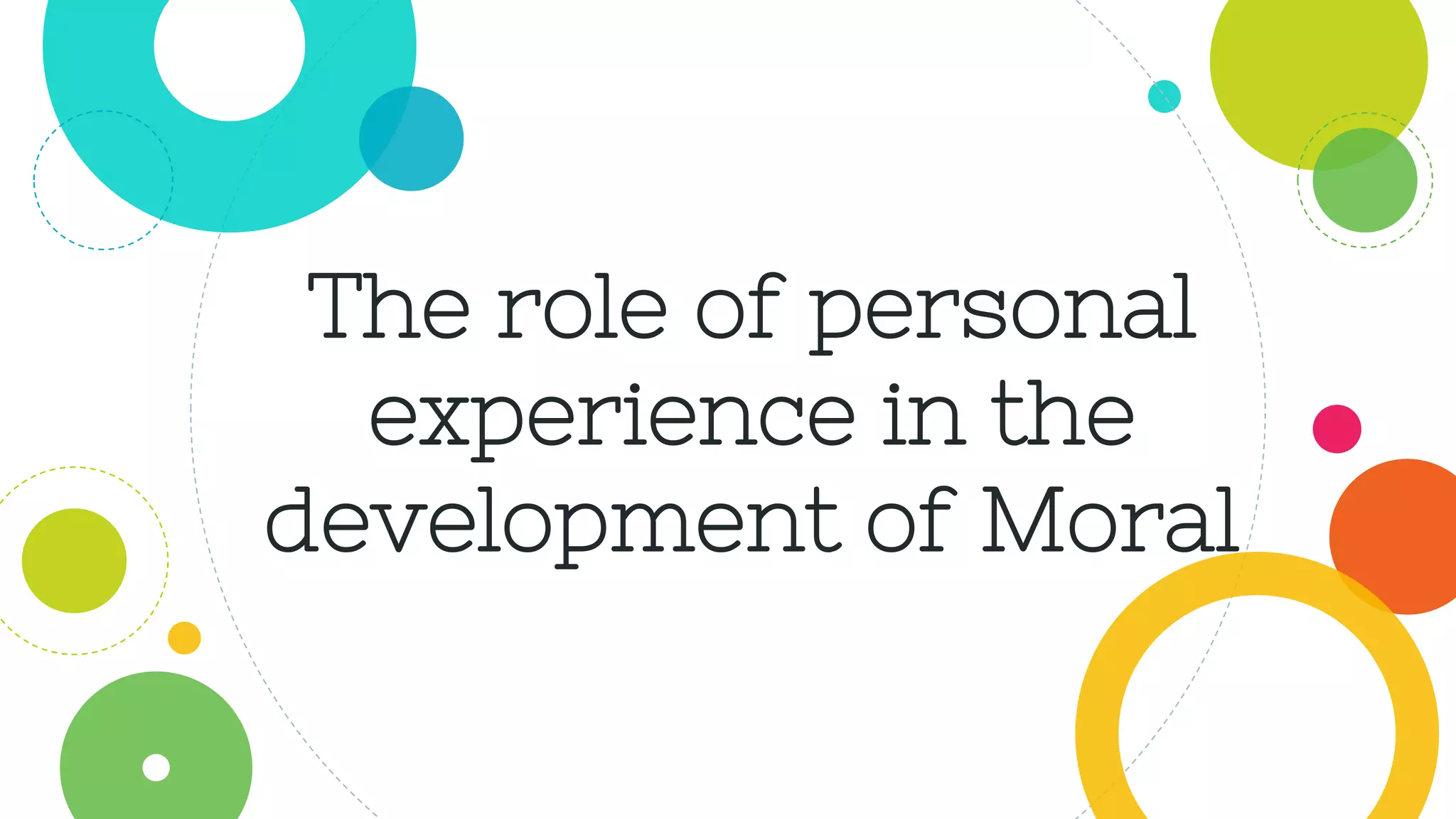 Moral development | PPTX